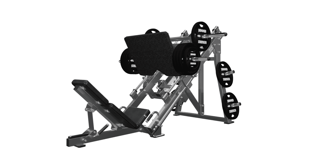 Plate Loaded Linear Leg Press | Hammer Strength