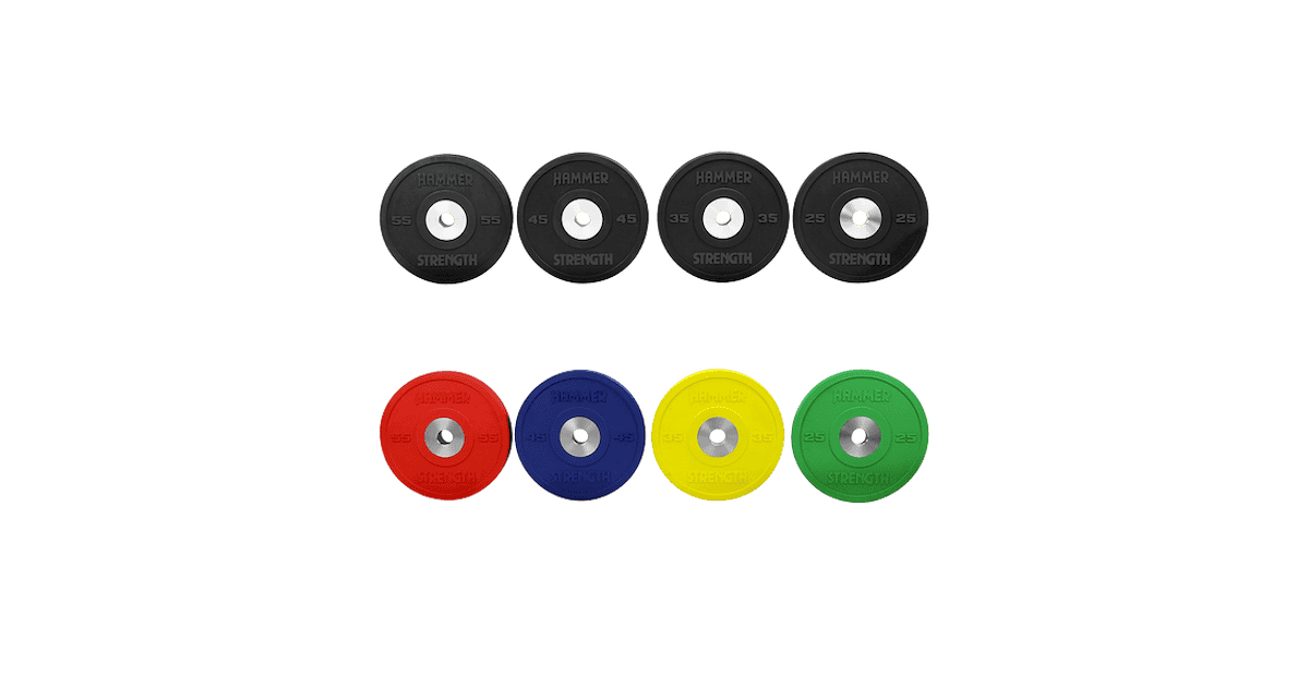Hammer Strength Premium Rubber Bumpers | Hammer Strength