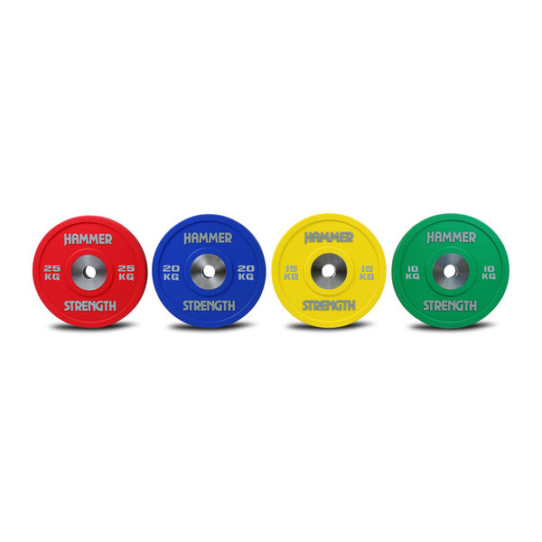Home & Commercial Gym Urethane Bumpers | Hammer Strength